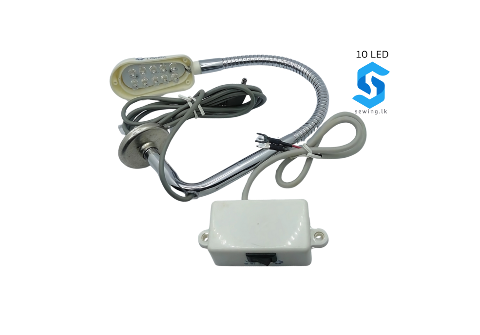 10 LED | LD-06A | MACHINE LIGHT - Sewing.lk